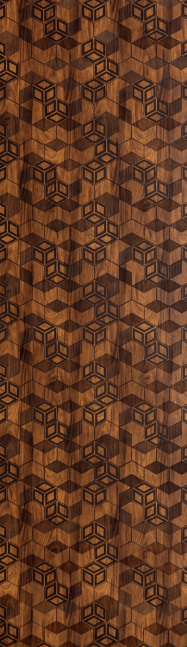 TR 9623 Patterned Charcoal Louvers/Panels | 8 ft x 2 ft - 4 mm | TR ...