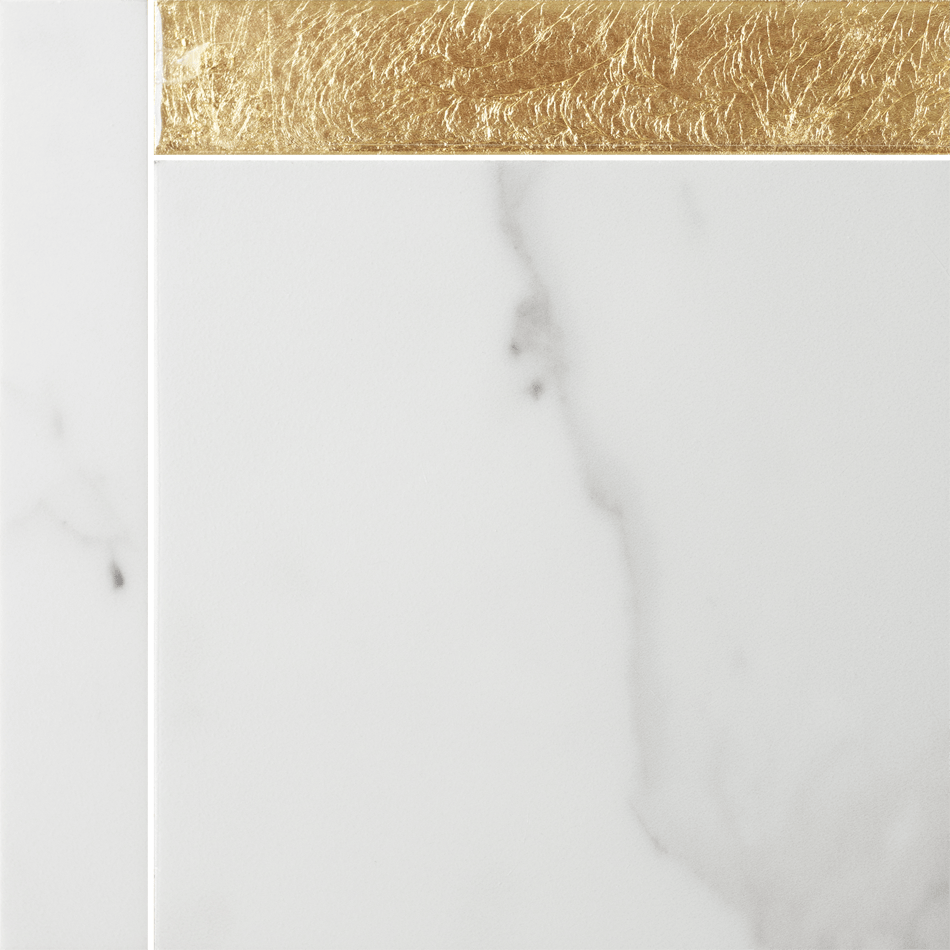 Marble Wall Tile TL 05871 Gold Golden Marble 197 mm x 197 mm Vitrified ...