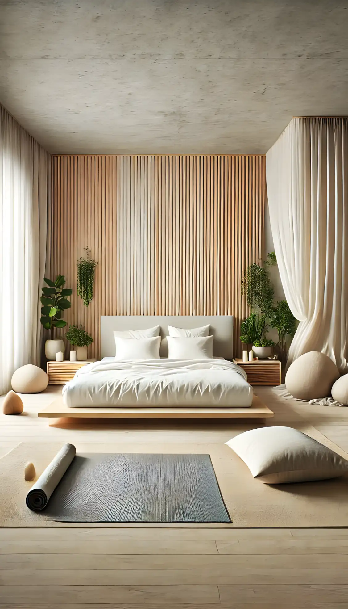 Tranquil Sanctuary with Organic Minimalism